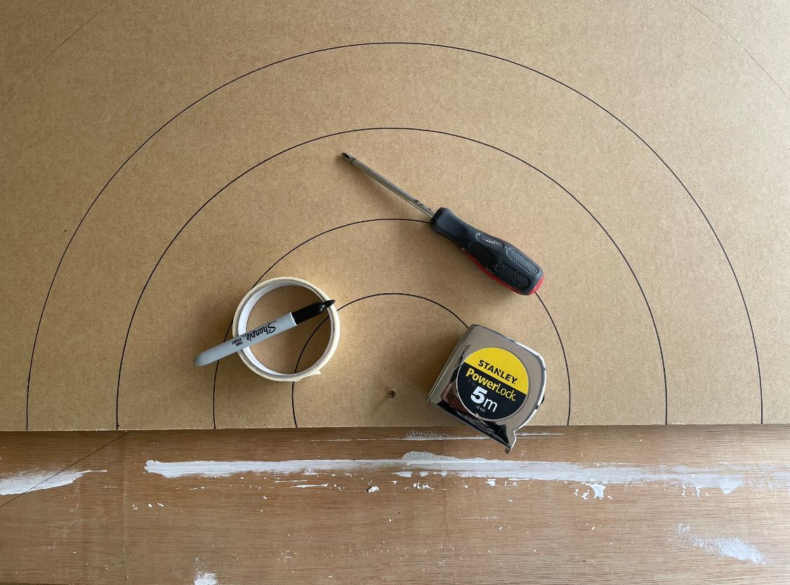 DIY hack to draw a circle