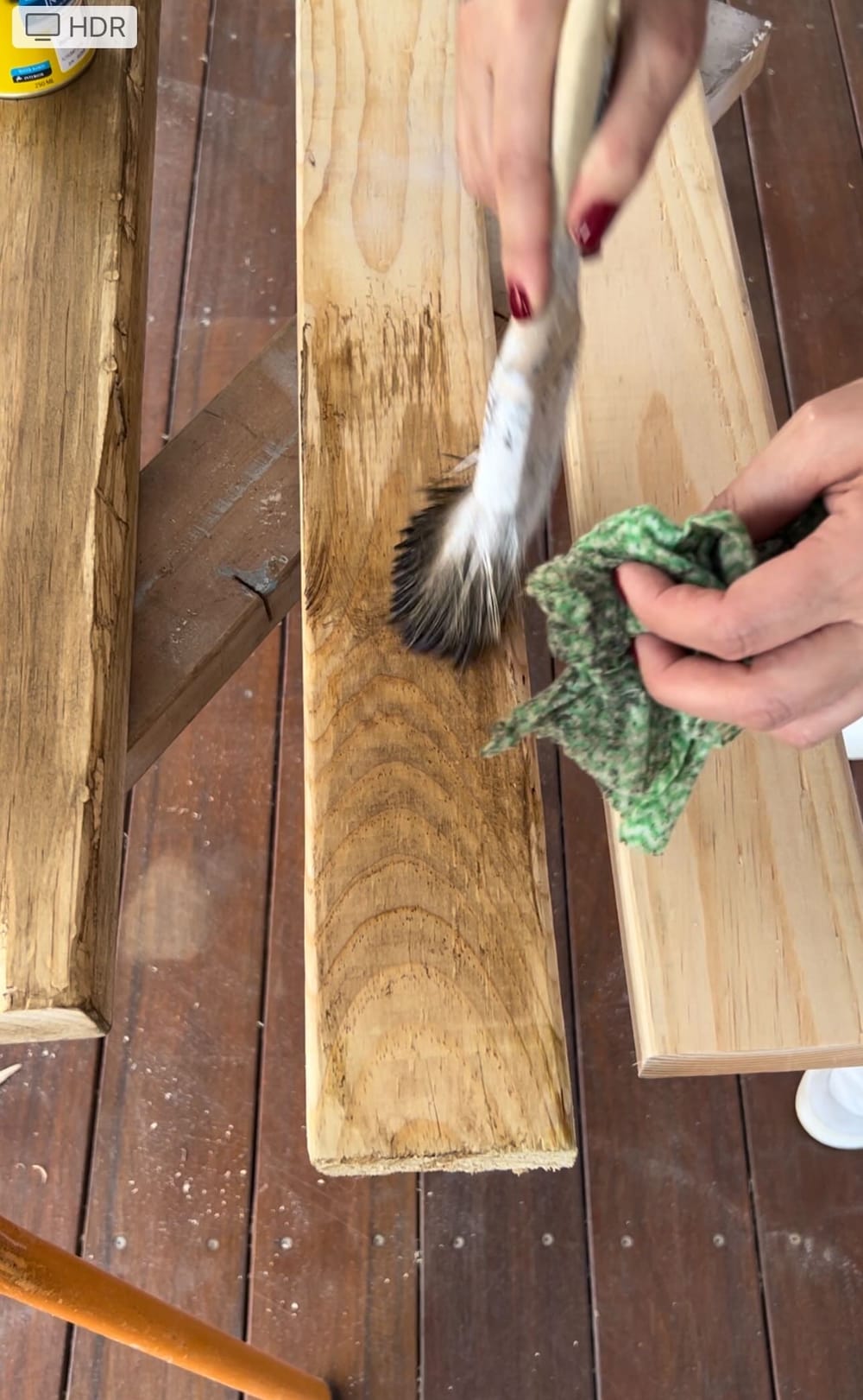 DIY Vintage Inspired Bench