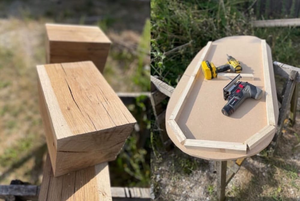 How to Make Your Own DIY Oak Coffee Table