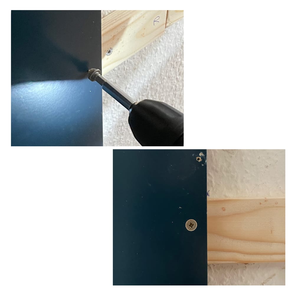 DIY Panelling on a crooked wall ⚒️💙