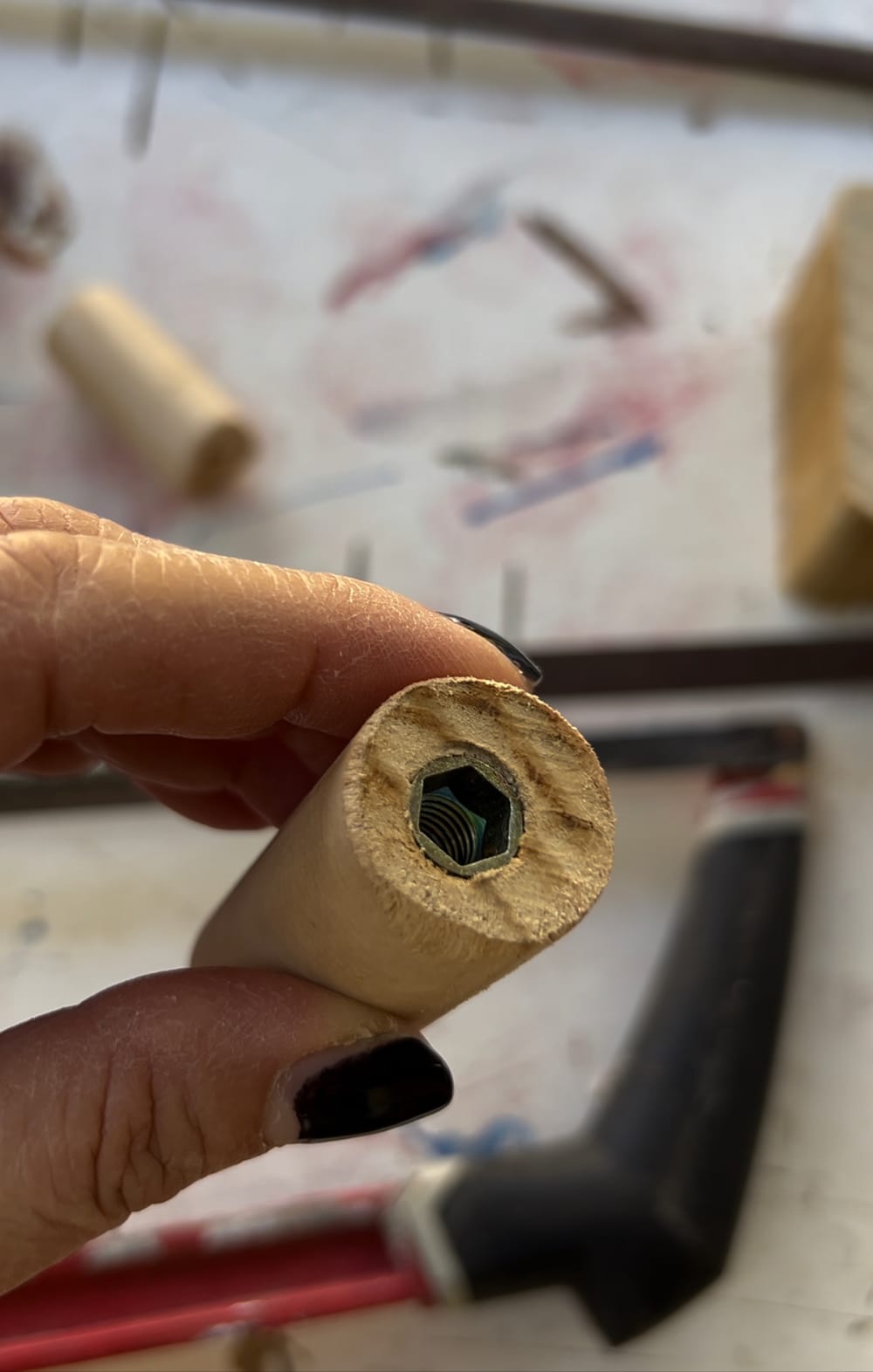 DIY Timber Dowel Door Pulls/Handles