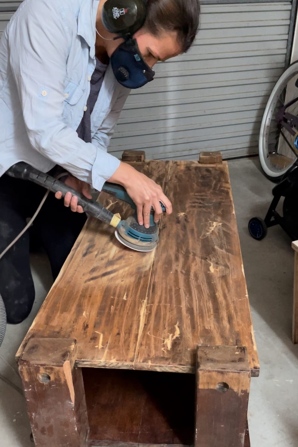 How to Distress Timber for a Rustic Farmhouse finish.