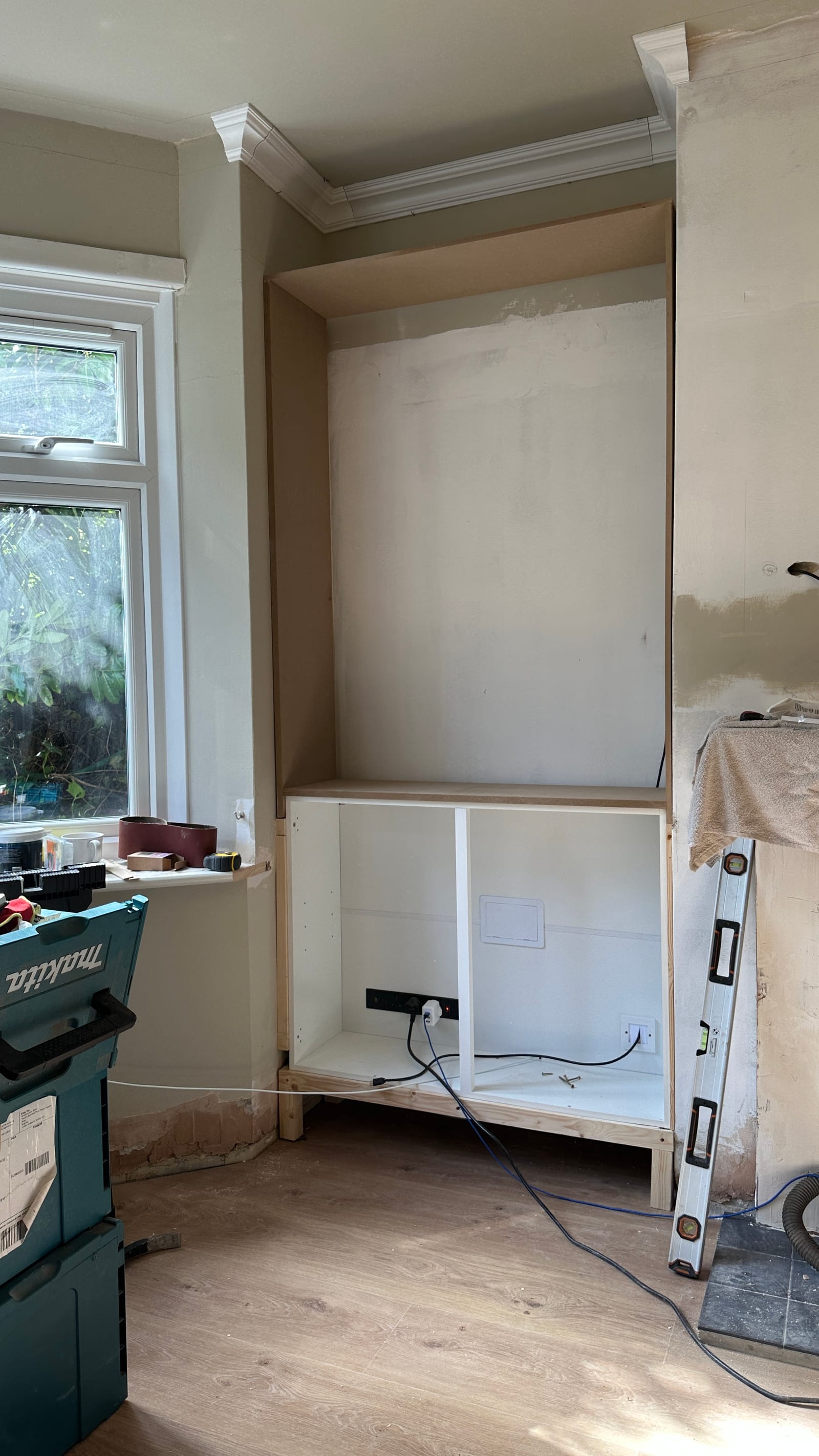 How to Build a DIY Alcove Cabinet